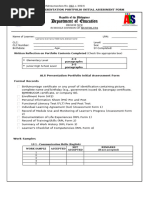 Als RPL Form 3 - Summary of Work History | PDF | Teaching | Learning