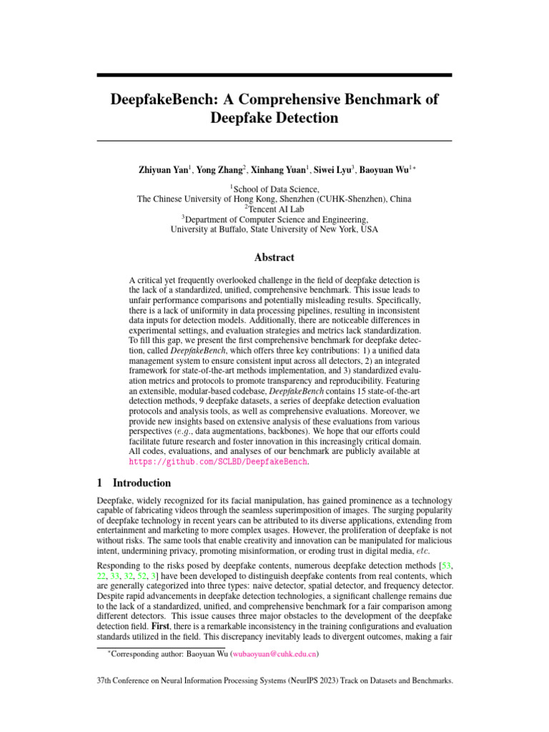 7. Benchmark detectors and datasets | PDF | Receiver Operating Characteristic | Benchmarking
