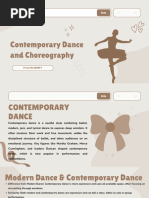 Basic Dance Steps and Proper Technique of Contemporary Dance | PDF