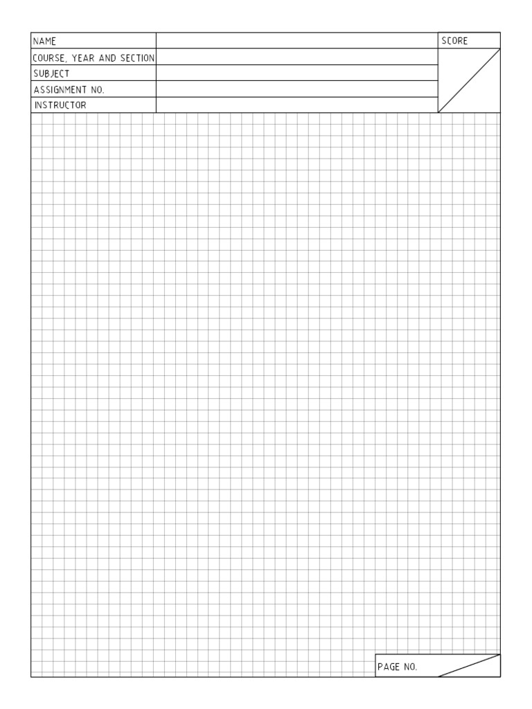 Format Ni Sir Karl With Grid | PDF