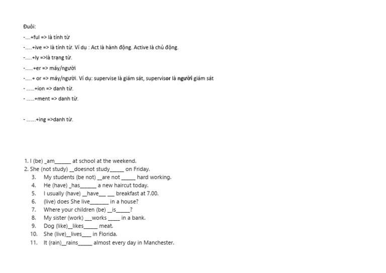 Grammar Grade 6 3 | PDF