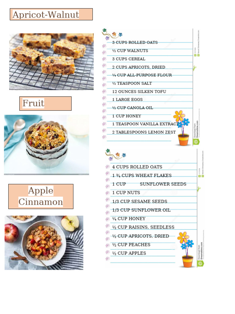 TLE 10 CEREAL DISHES | PDF | Cereals | Teaspoon