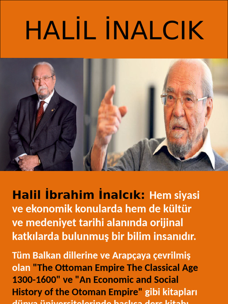 HALİL İNALCIK Kimdir ? | PDF
