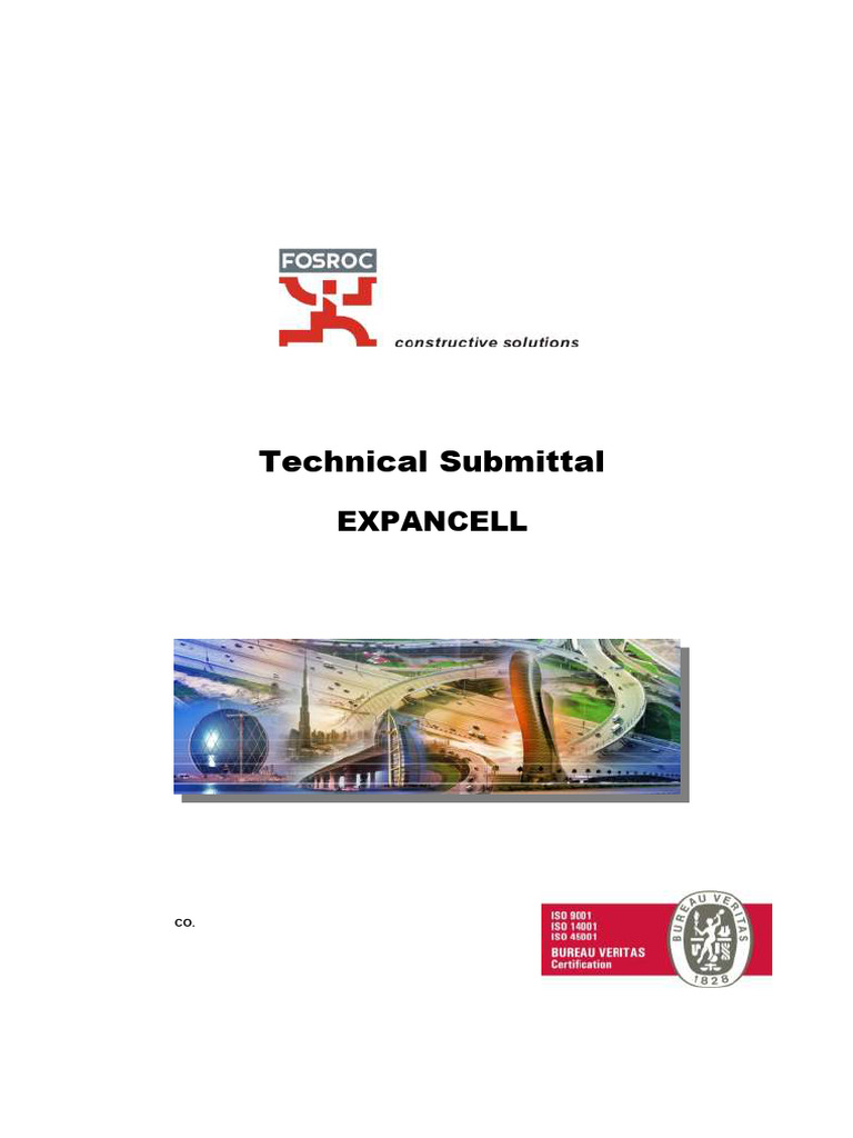 Expancell Sheet Submittal New | PDF | Dangerous Goods | Personal ...