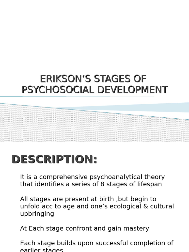 Erik Erikson | PDF