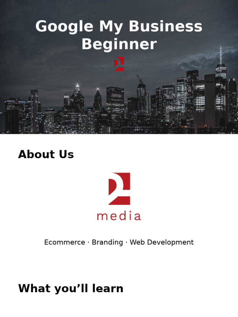 GMB Beginner | PDF | Software | Computing