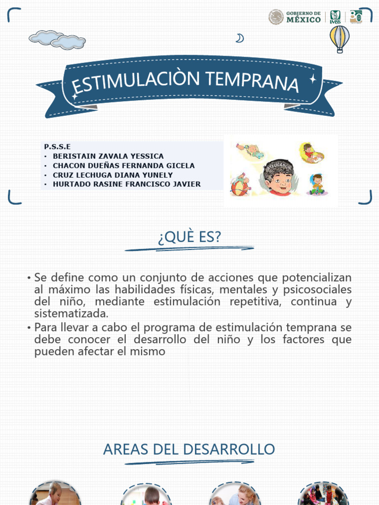Estimulacion Temprana | PDF