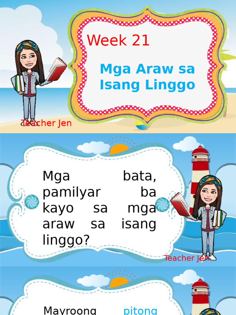 Araw Sa Isang Taon | PDF