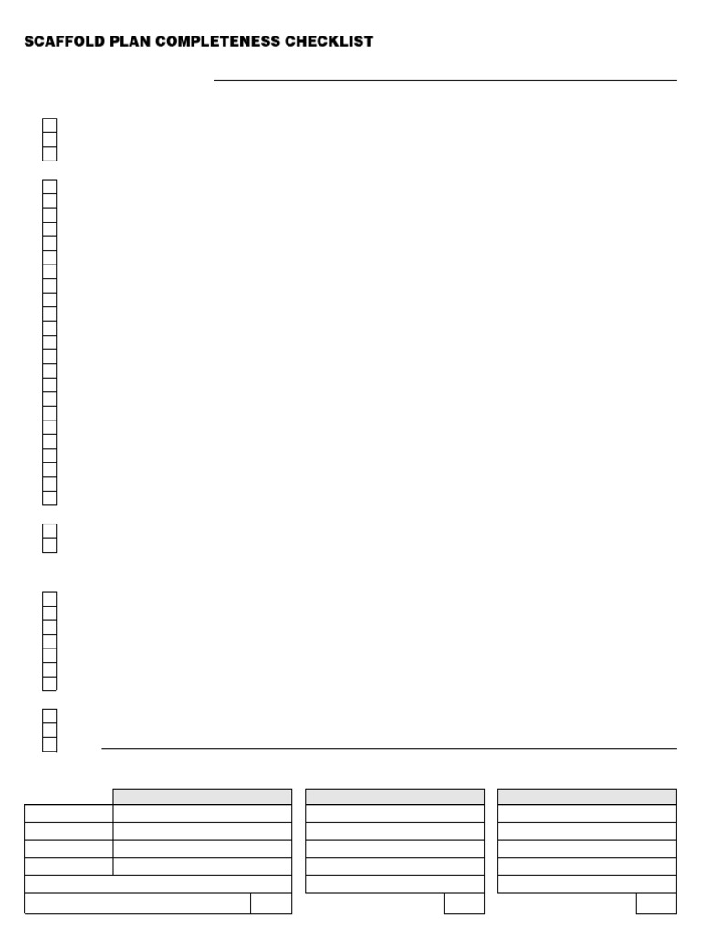 SCAFFOID PLAN SA9613 | PDF | Scaffolding | Manufactured Goods