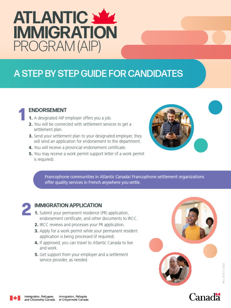 IRCC Atlantic Immigration Program | PDF | Passport | Biometrics