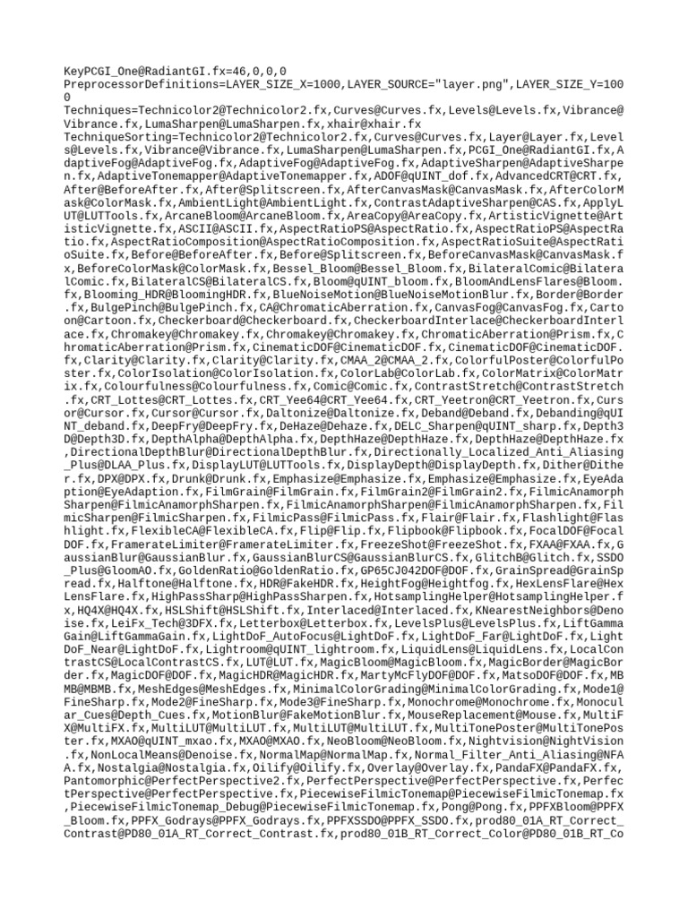 Dexxy Smooth Reshade | PDF