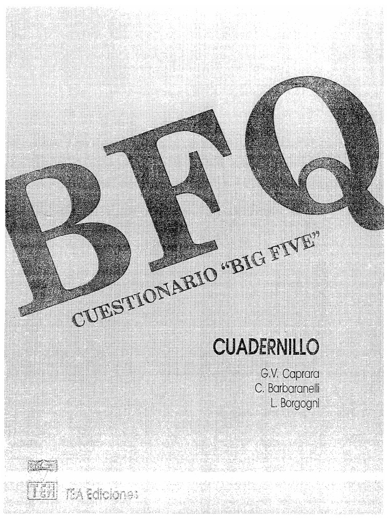 BFQ | PDF