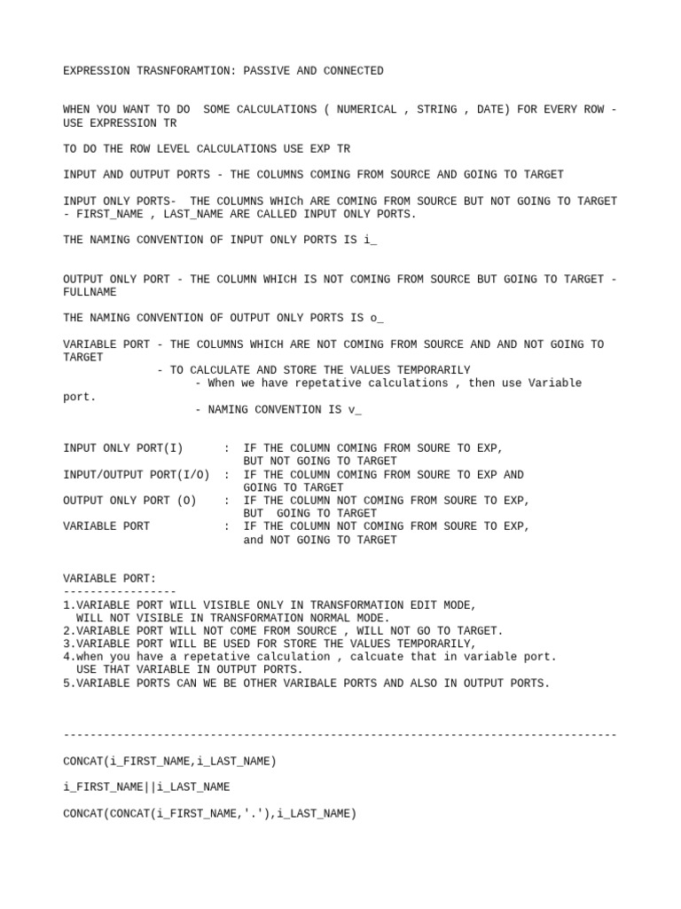 exp_tr_notes | PDF | Computer Programming