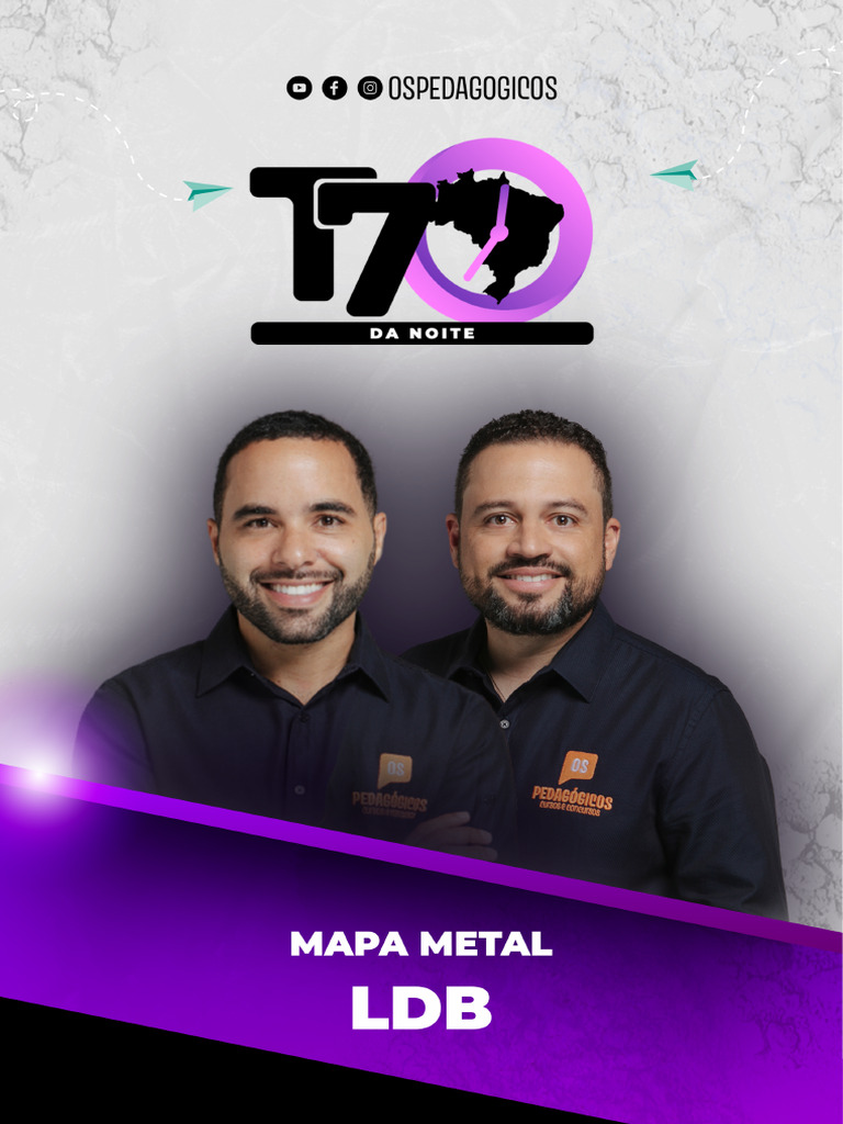 t7 Da Noite - Mapa LDB | PDF