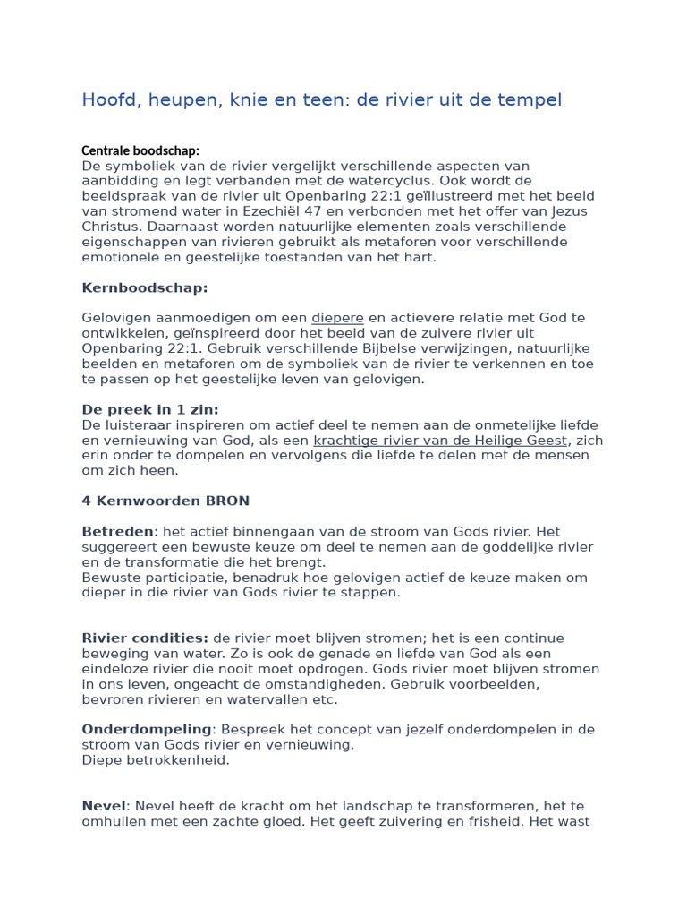Hoofd Heupen Knie en Teen (Exemplaar Met Conflict Van Mattijn Wubs) | PDF
