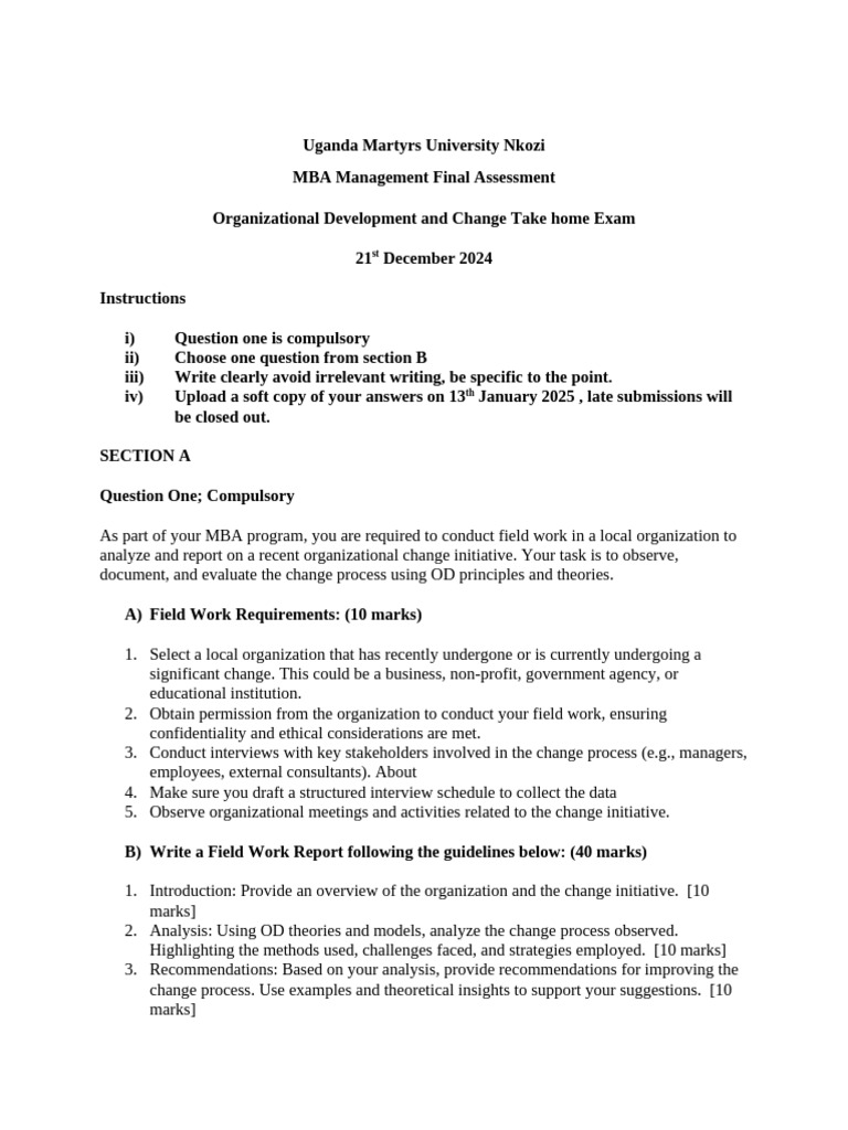 Barigye exam | PDF | Employee Retention | Business