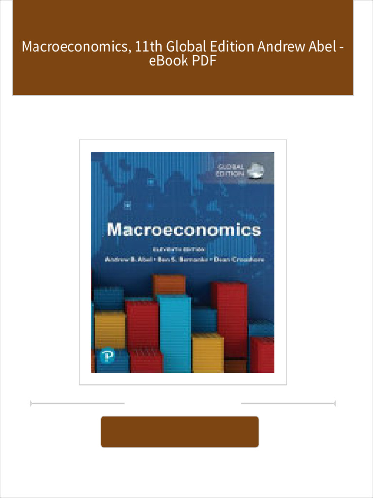 Macroeconomics, 11Th Global Edition Andrew Abel - Ebook PDF | PDF ...
