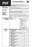 NFOT 2025 Technolympics Guidelines | PDF | Cakes | Baking