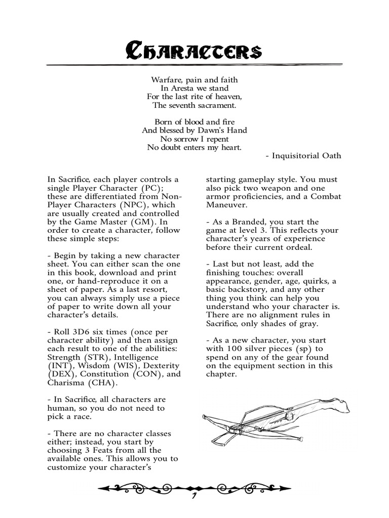 Sacrifice Preview | PDF