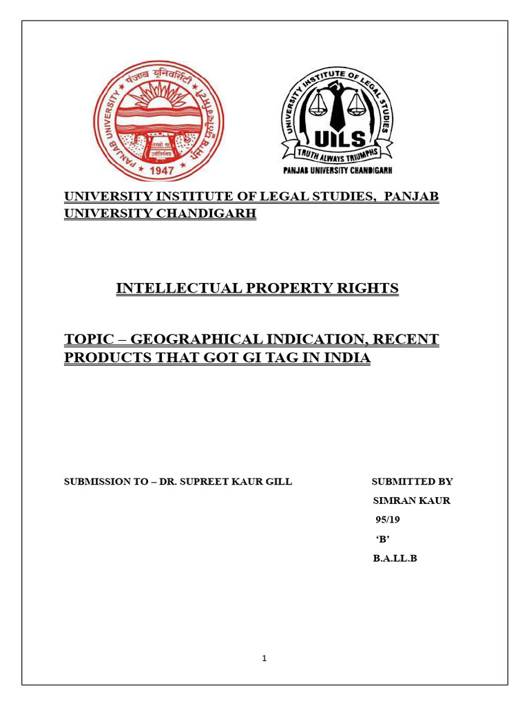 IPR project | PDF | Legal Remedy