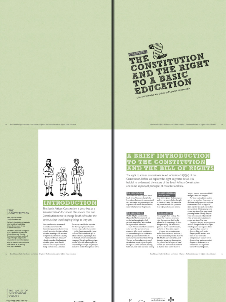 Constitutional Right to Basic Education | PDF | International Law ...