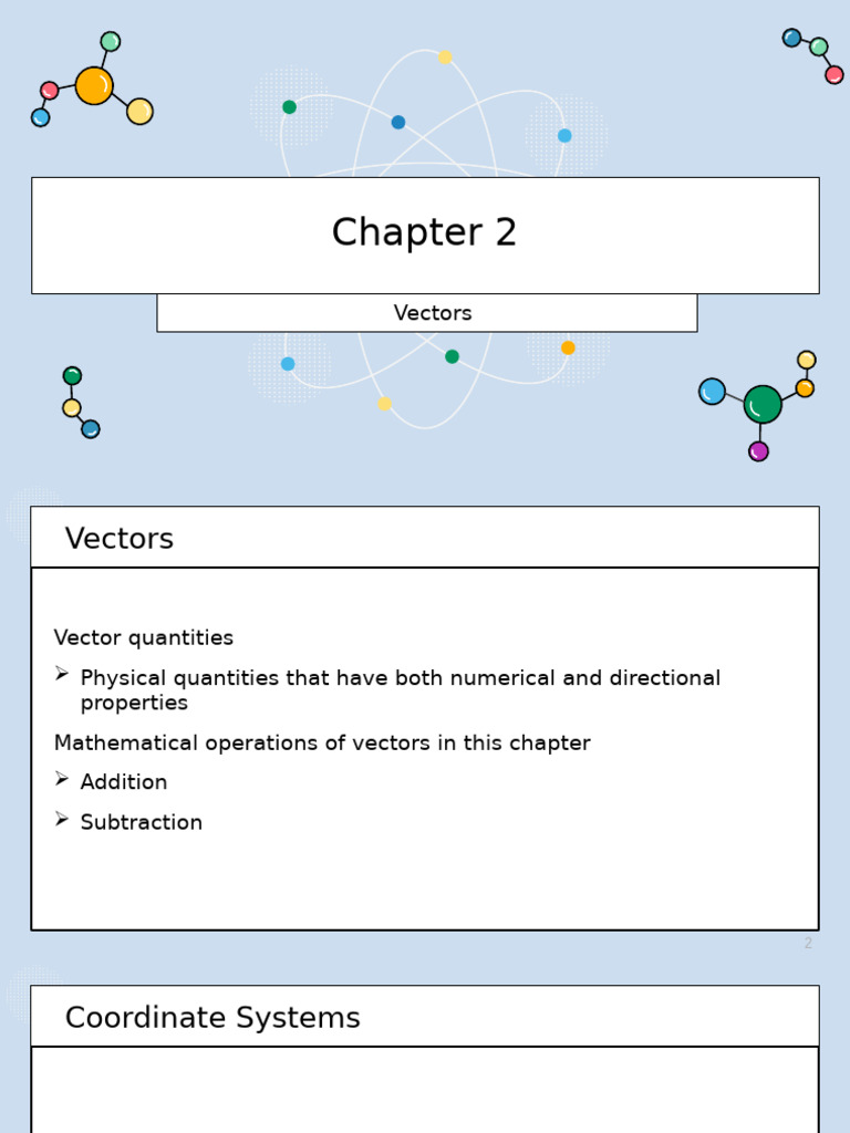 Chapter 1v Pdf Euclidean Vector Cartesian Coordinate System
