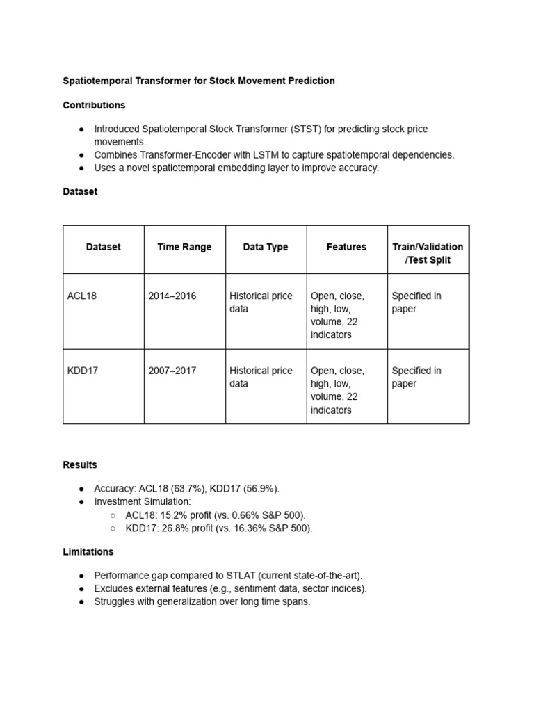 Spatiotemporal Transformer | PDF | Simulation | Machine Learning