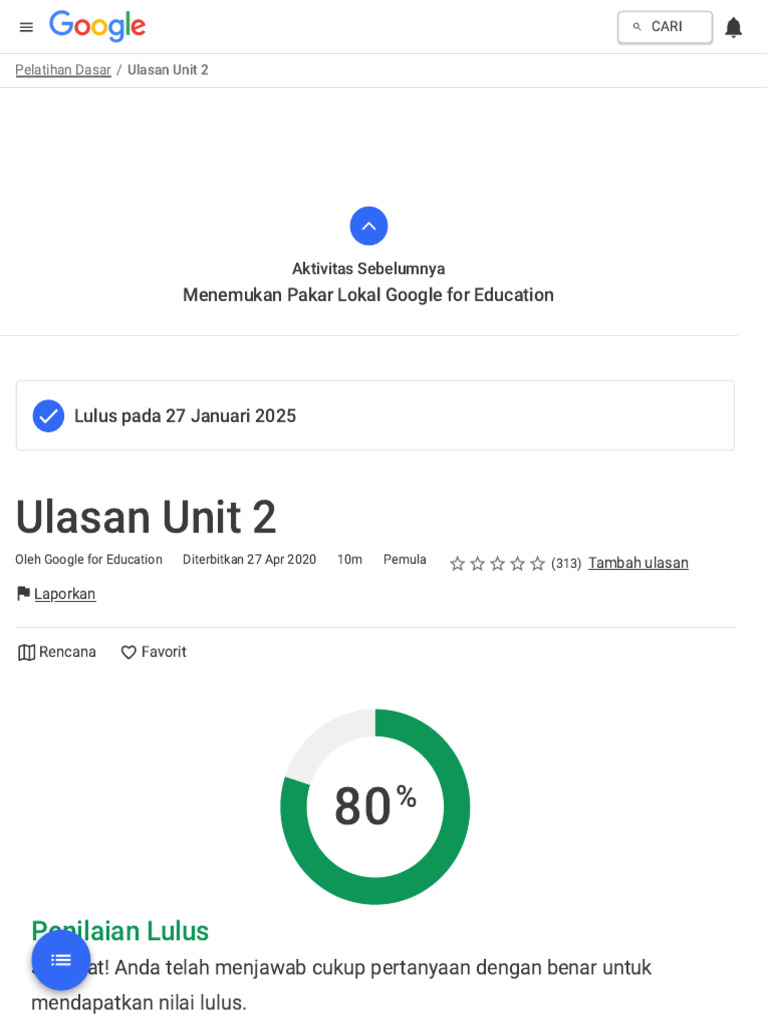 Ulasan Unit 2 - Google | PDF