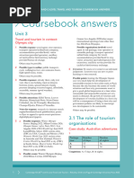 IGCSE Travel and Tourism Revision Notes Unit 1 & Unit 2 | PDF | Tourism ...