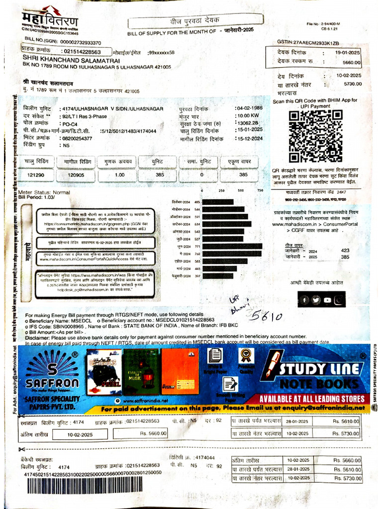Light Bill | PDF