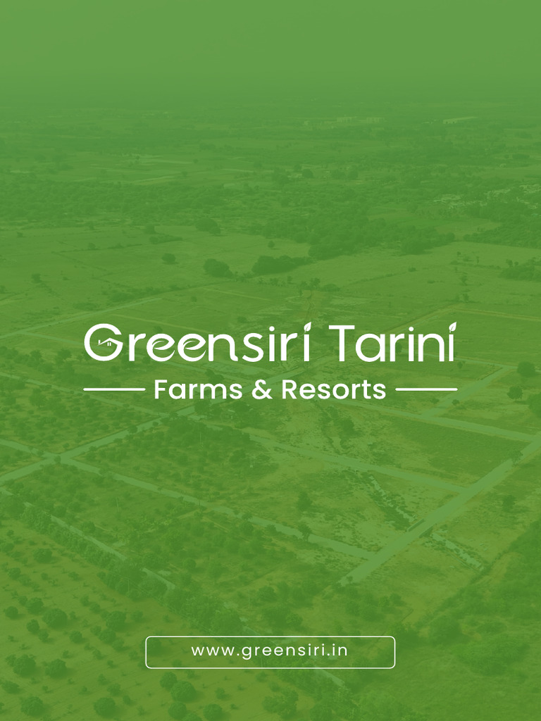 Tarini Farms Online Brochure New A | PDF | Economies