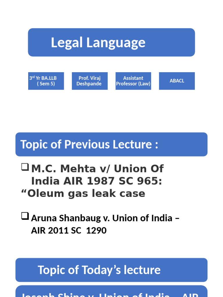 14th PPT LEGAL LANGUAGE | PDF | Adultery | Justice