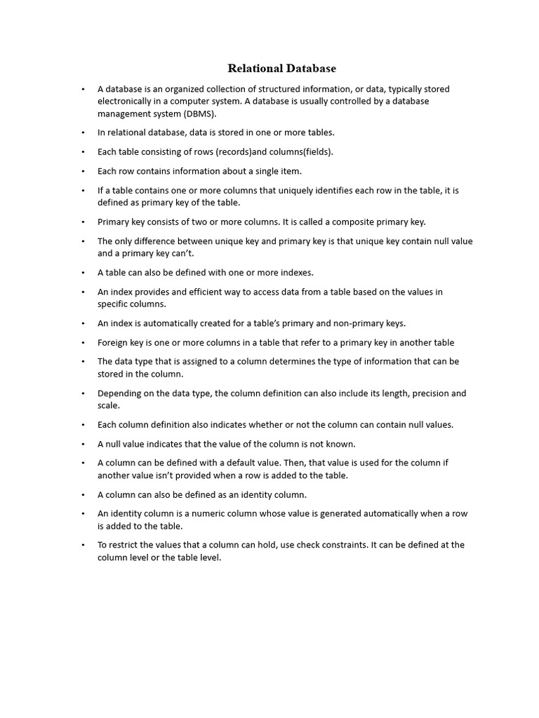database1 | PDF | Databases | Database Index database1 | PDF | Databases | Database Index