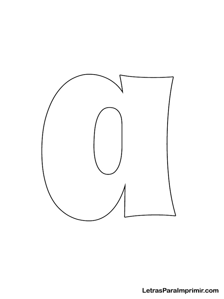 Plantillas Letras Minusculas | PDF