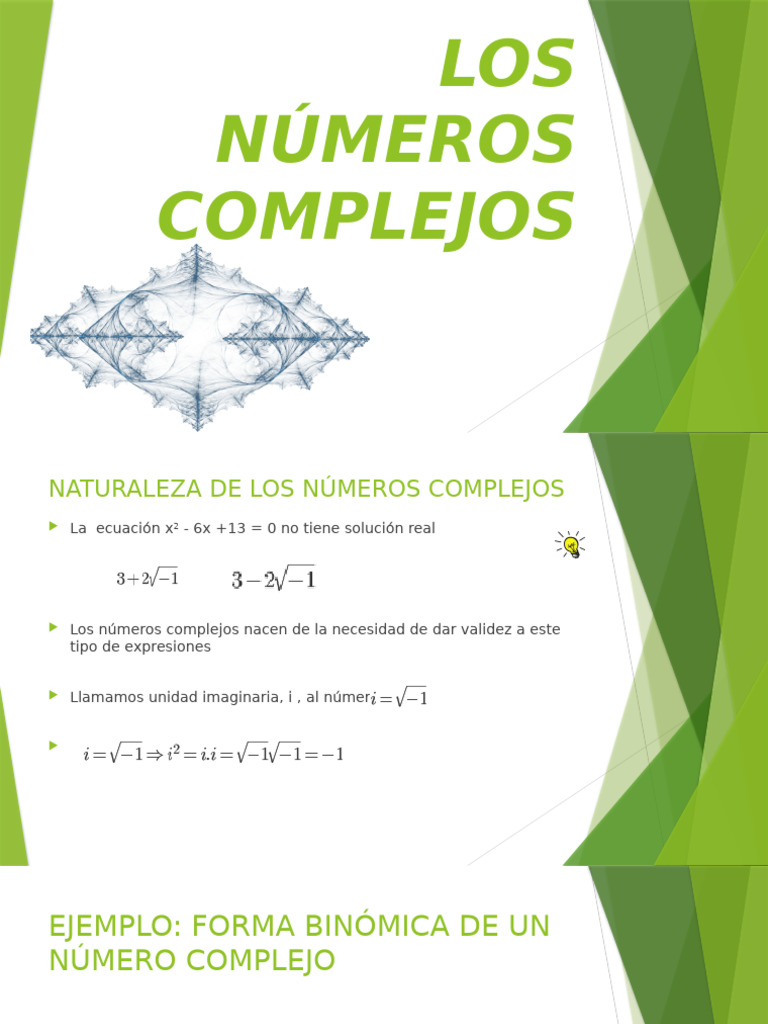 Los Números Complejos | PDF