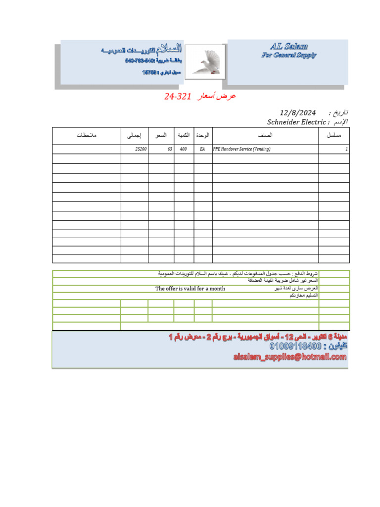 PPE Handover Service (Vending) 271 | PDF