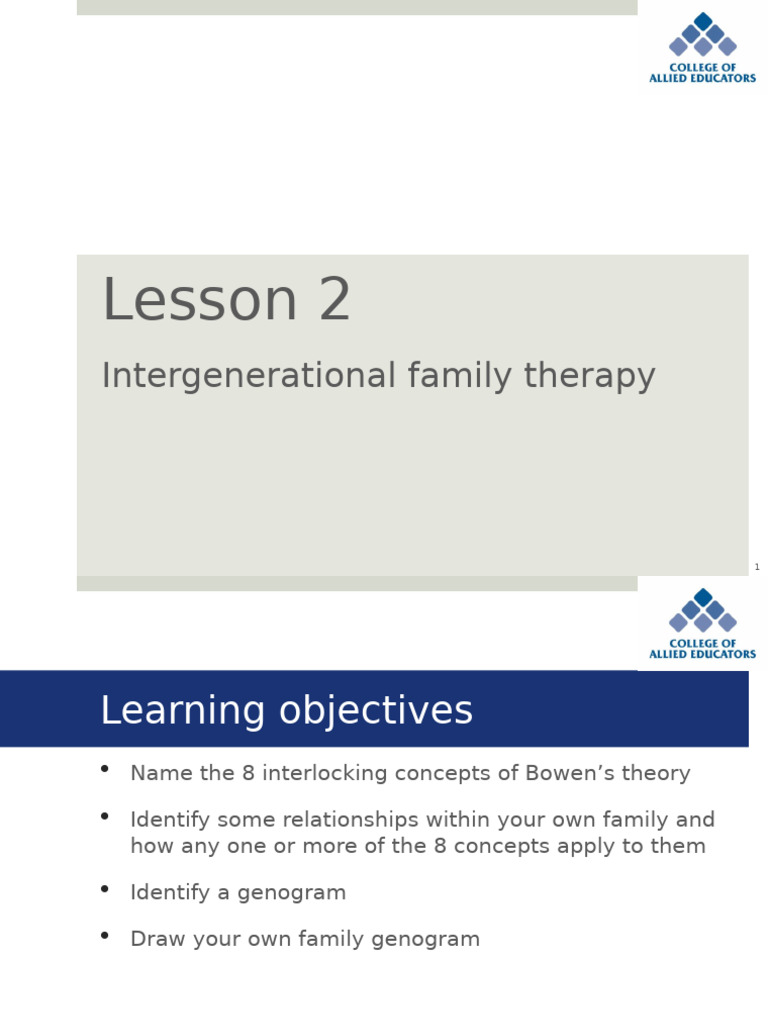 Week 2 Bowen Theory | PDF