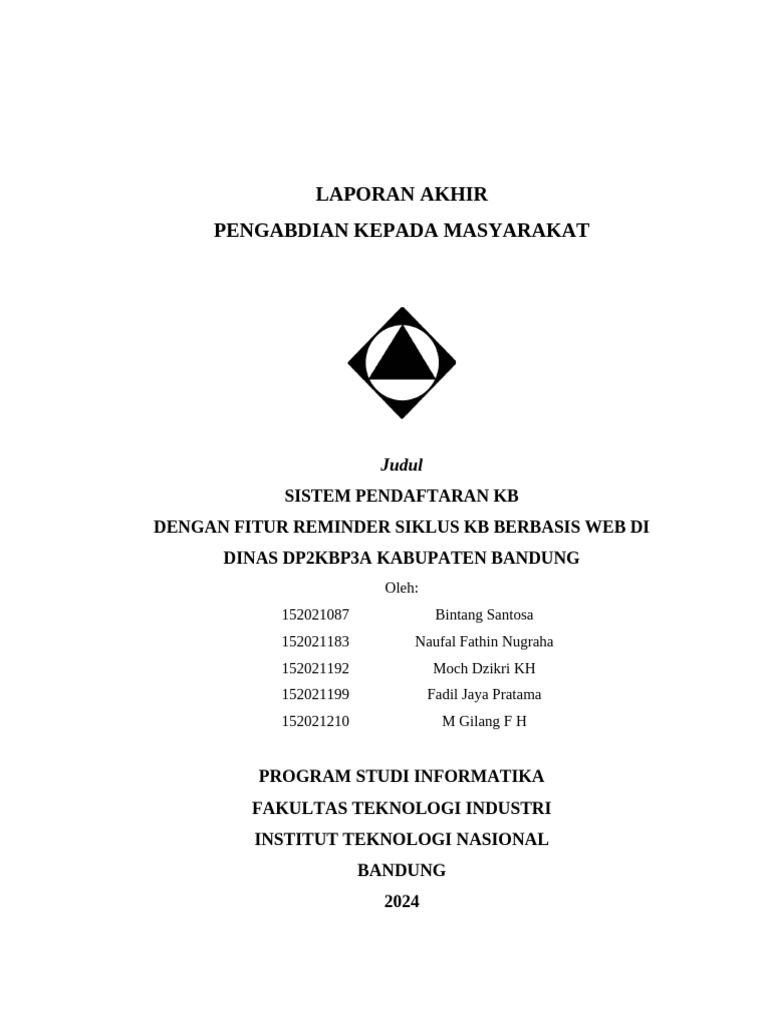 D05 LaporanFinal | PDF