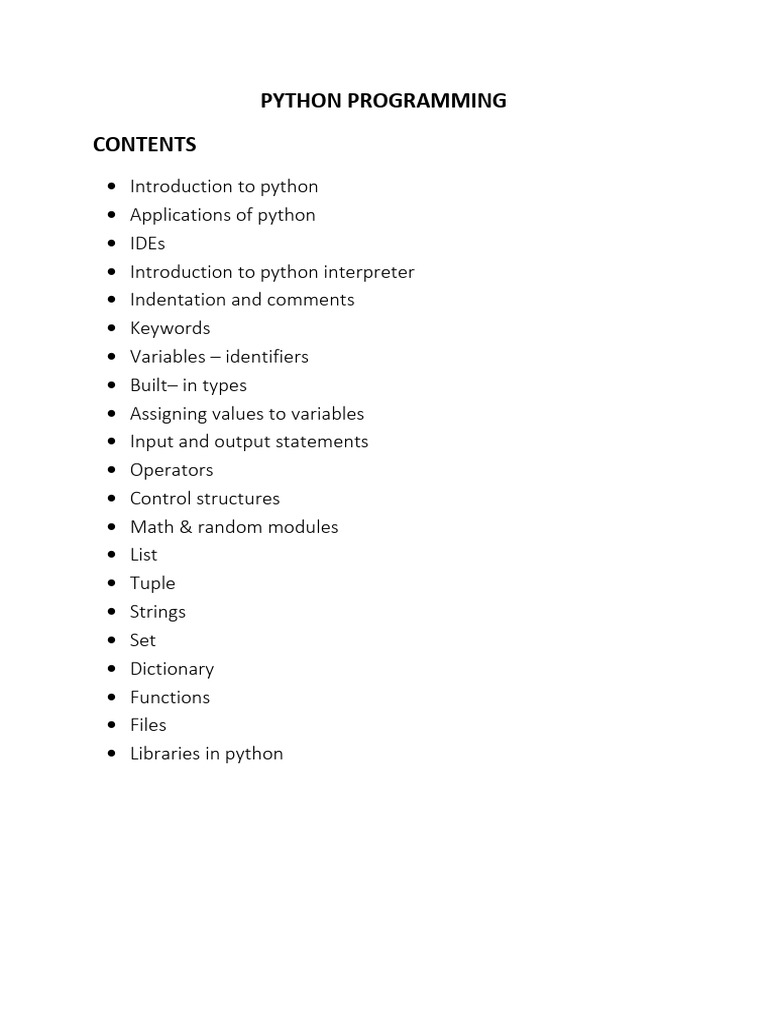 PP&DS 1 | PDF | Data Type | Python (Programming Language)