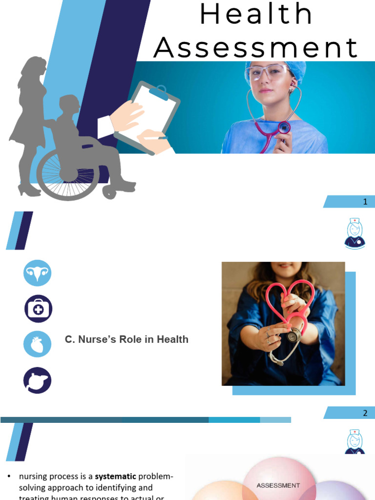 Nursing Health Assessment Overview | PDF | Physical Examination | Nursing
