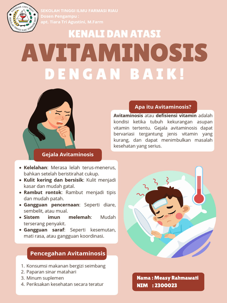 Kenali Dan Atasi Avitaminosis Dengan Baik - Measy Rahmawati 2300023 | PDF
