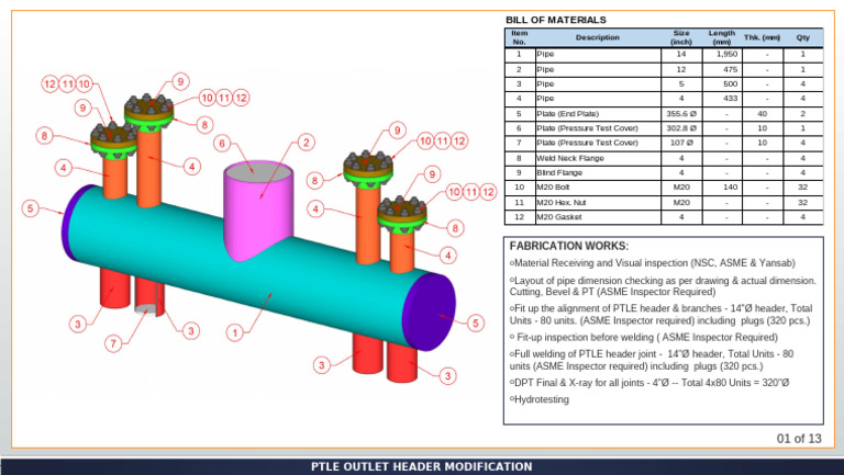 SQC 003 | PDF | Pipe (Fluid Conveyance) | Industrial Processes