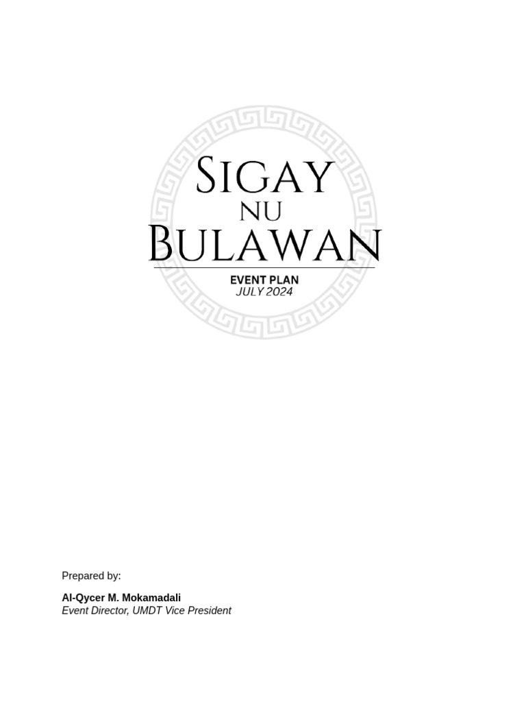 Partial Plan(Sigay) | PDF