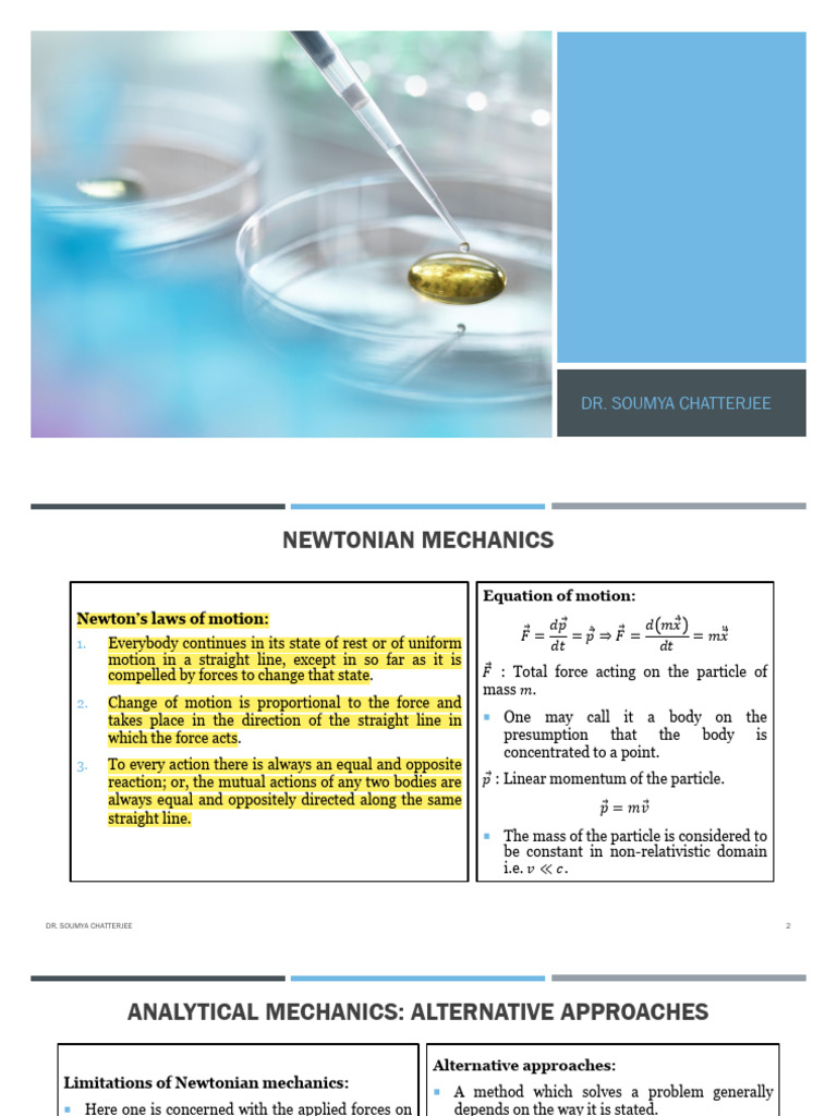 05 Constraints, Degrees of Freedom, Motion Under Friction | PDF | Force ...