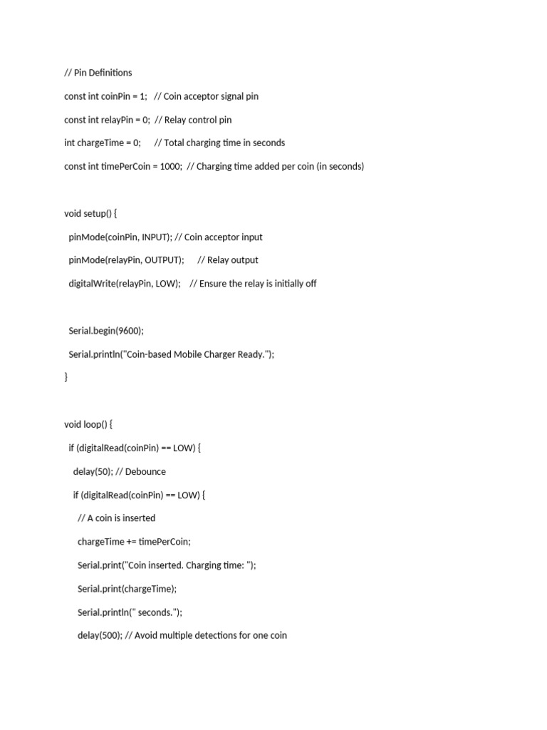 Final Programing of Coin Collector On 28-11-2024 | PDF