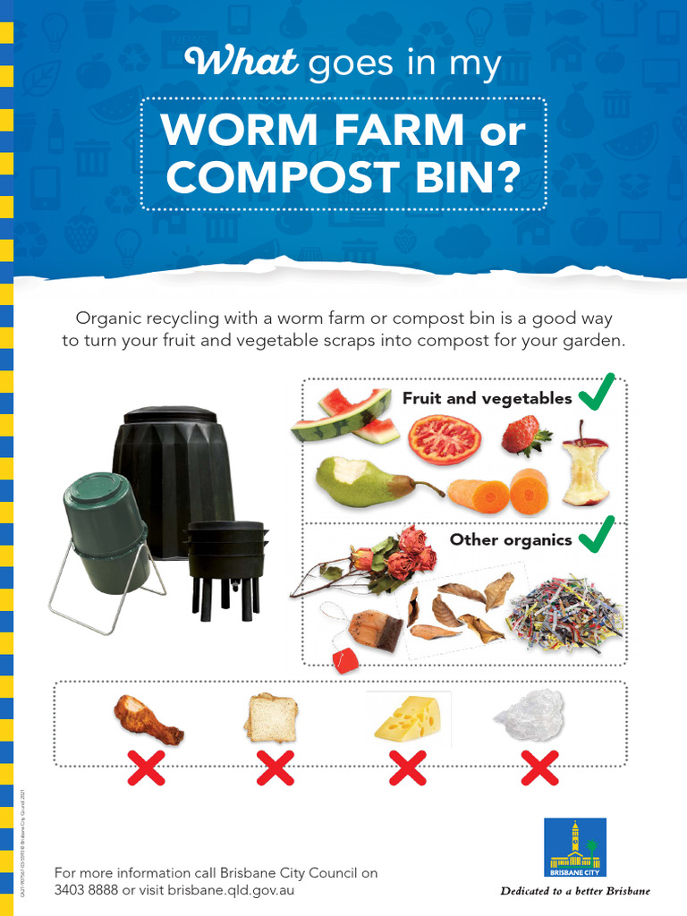 What Goes in My Compost Bin | PDF