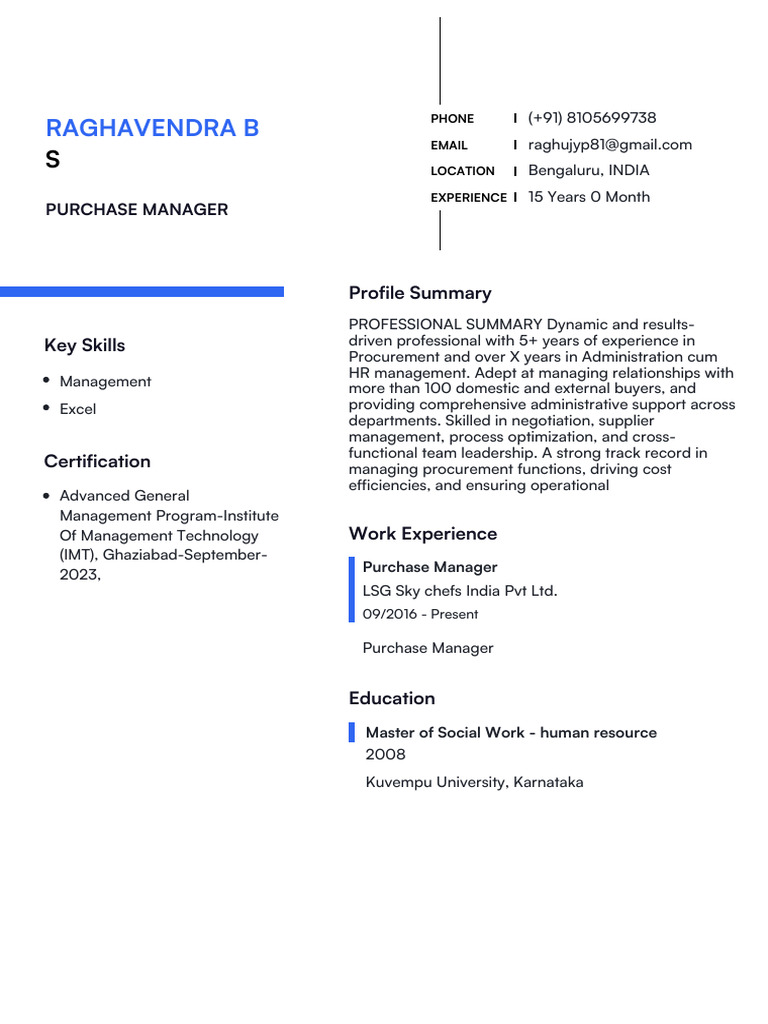 Resume-1 | PDF