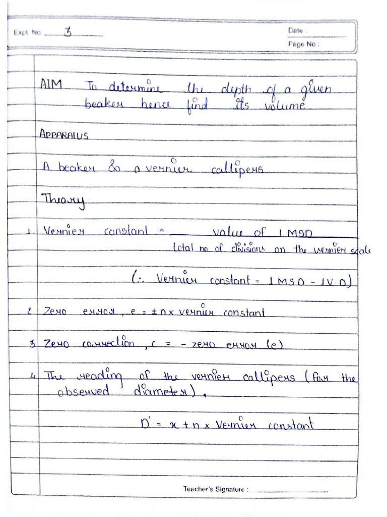Physics Experiment 3 | PDF