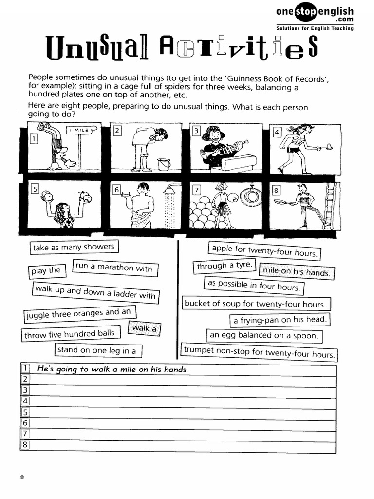 Unusual activities | PDF