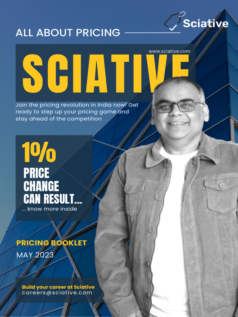 Sciative - Pricing Awareness Brochure | PDF | Pricing | Software As A Service